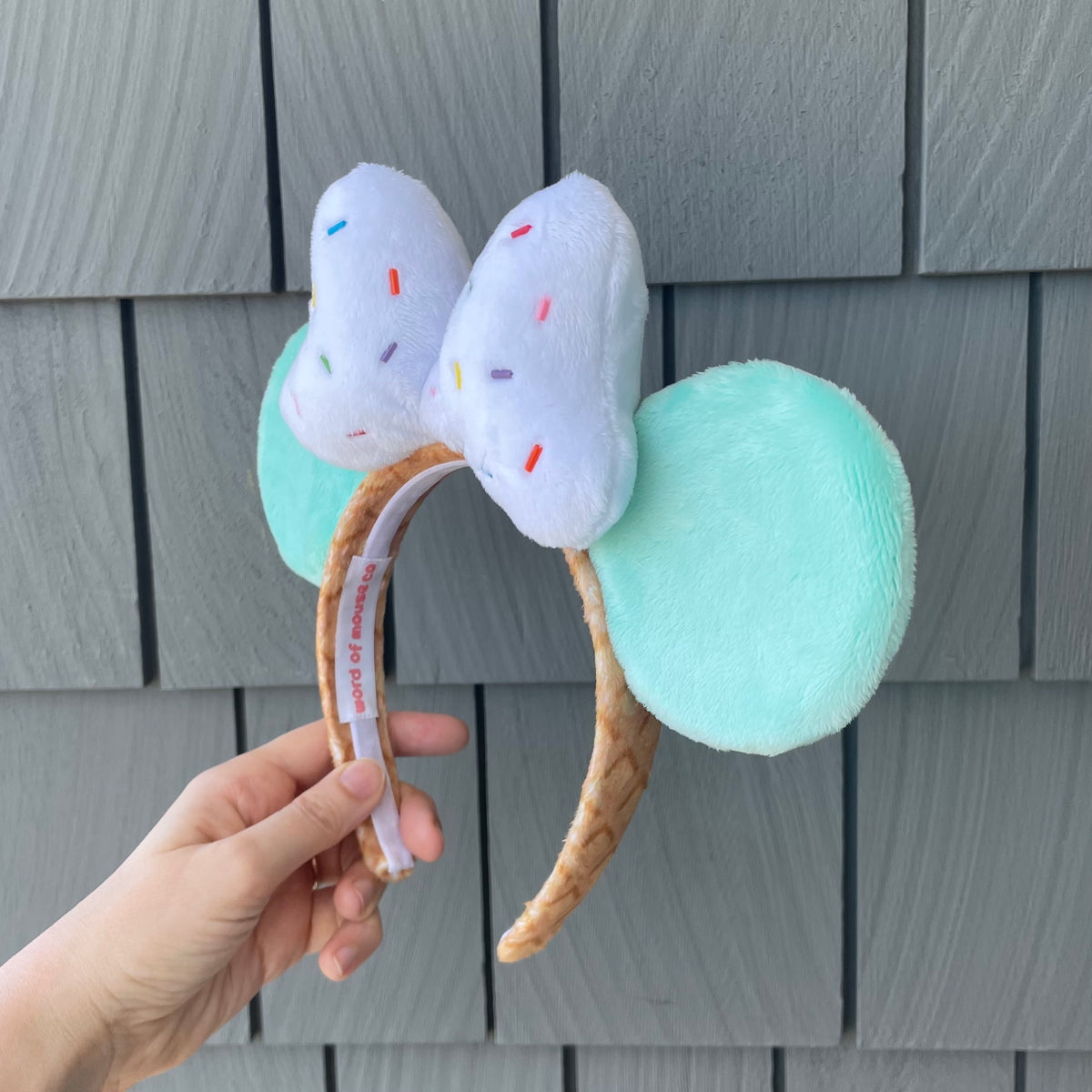 Mint Ice Cream Cone Ears – Word of Mouse